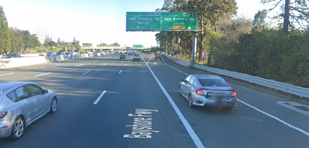 1 Killed in Palo Alto Crash on Highway 101 near San Antonio Road