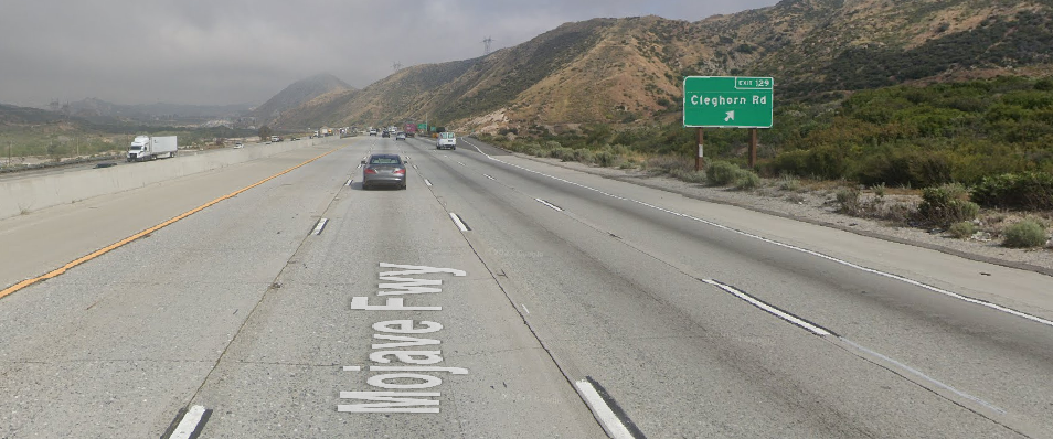 1 Injured in Cajon Pass Crash on Interstate 15 near Cleghorn Road