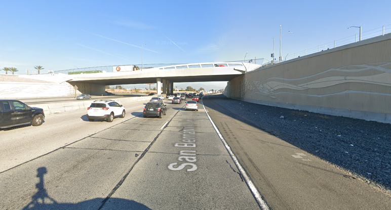 One Hospitalized After Car Collision On 10 Freeway In Fontana