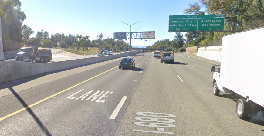 1 Injured in Fremont Crash on 680 Freeway near Washington Boulevard