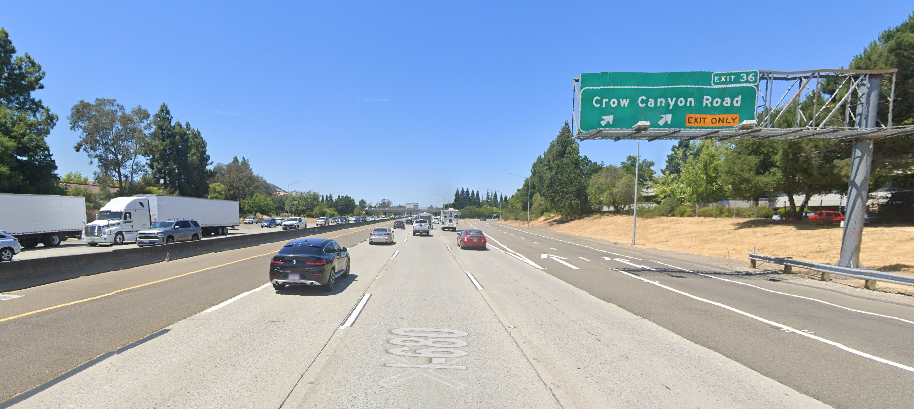 1 Injured in San Ramon Crash on 680 Freeway near Crow Canyon Road