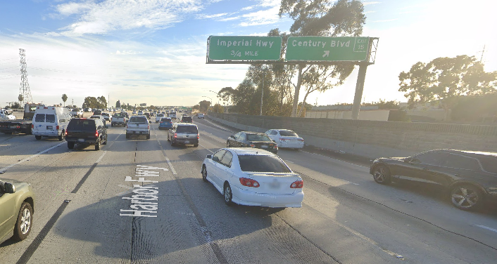 1 Injured in Los Angeles Crash on 110 Freeway near Century Boulevard