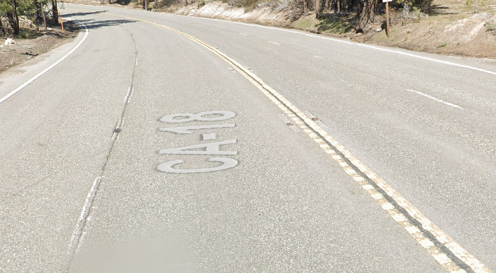 2 Injured in San Bernardino Crash on Highway 18 near Green Valley Trail