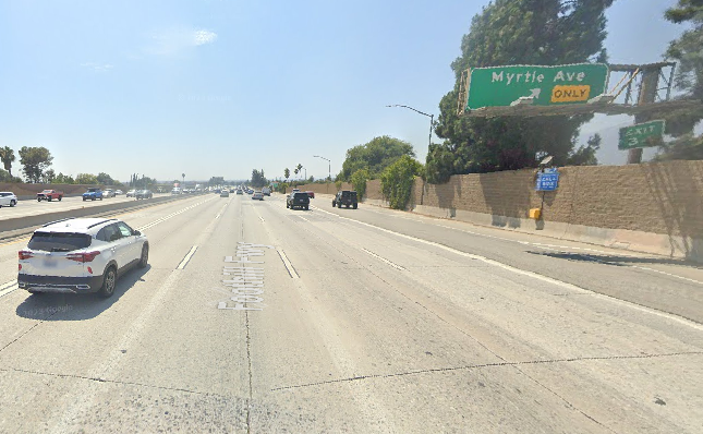 1 Injured in Baldwin Park Crash on 210 Freeway near Myrtle Avenue