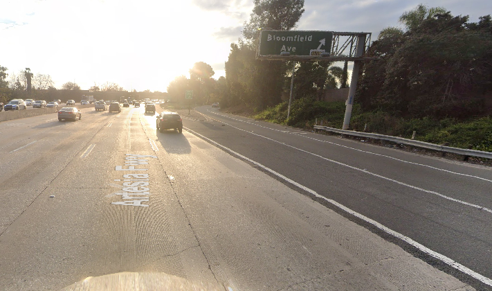 1 Killed in Santa Fe Springs Crash on 91 Freeway near Bloomfield Avenue