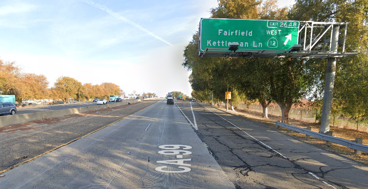 1 Killed In Stockton Crash On Highway 99 Near Highway 12