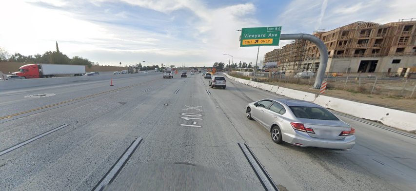 1 Hospitalized After Crash on 10 Freeway in Ontario