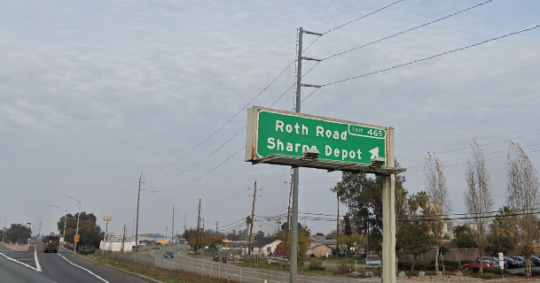 Major Injury French Camp Car Crash on 5 Freeway near Roth Road