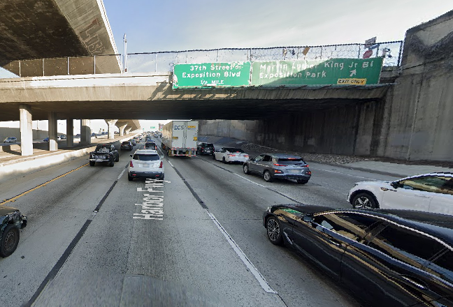 1 Killed in Los Angeles Crash on 110 Freeway near Martin Luther King Jr ...