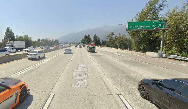 1 Injured in Los Angeles Crash on 210 Freeway near Huntington Drive