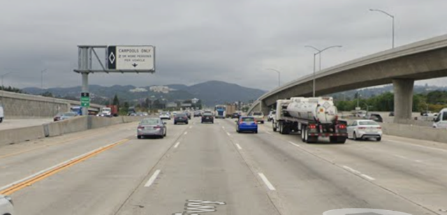 2 LAPD Officers Hurt in Pursuit Crash on 405 Freeway in Los Angeles