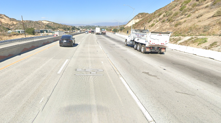 1 Injured in Castaic Crash on 5 Freeway near Hasley Canyon Road