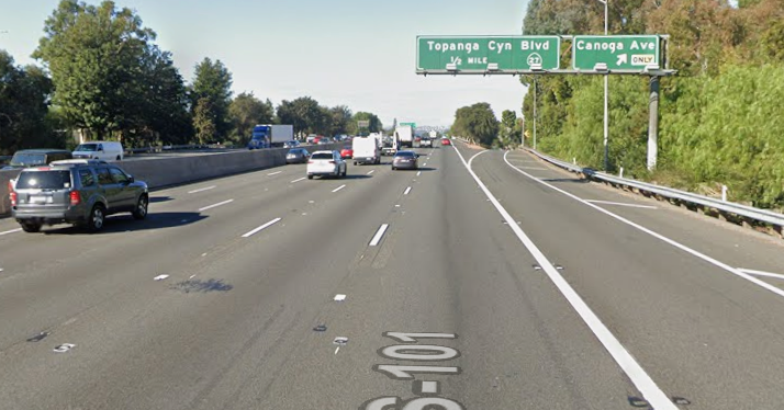 Update: Man Killed in Multi-Vehicle Collision on 101 Freeway in ...