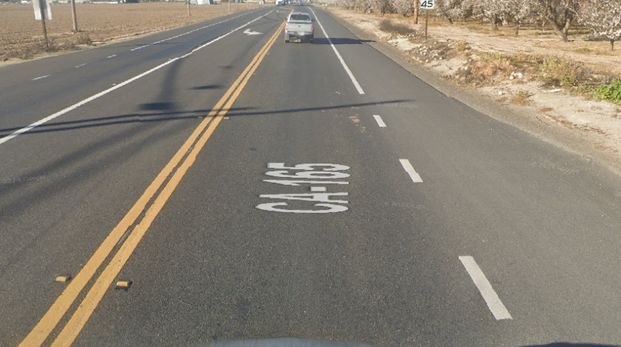 Major Injury Car Accident on State Route 165 at Williams Avenue in Hilmar