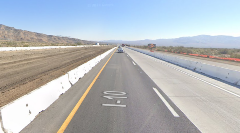 Semi-Truck Driver Airlifted After Crash on 10 Freeway in Riverside County