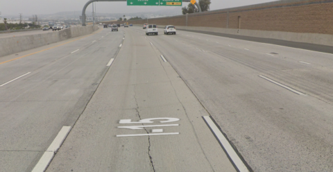 1 Injured in Barstow Crash on Interstate 15 Freeway near Hodge Road