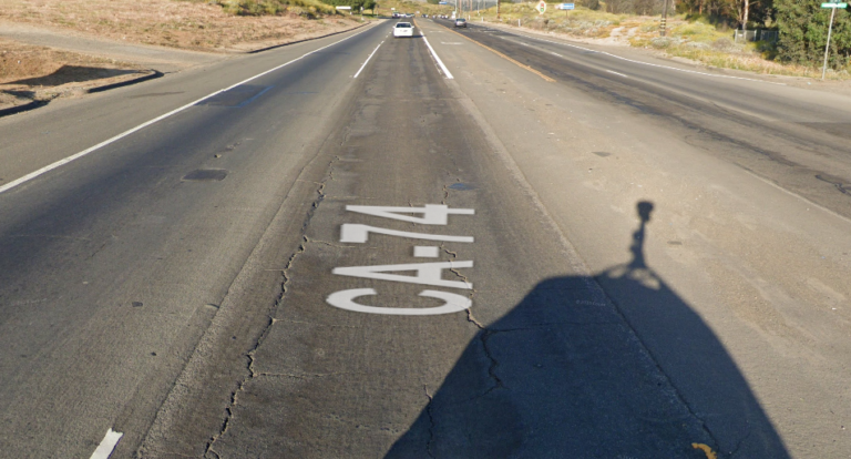 1 Injured in Temecula Crash on Highway 74 near Riverside Street