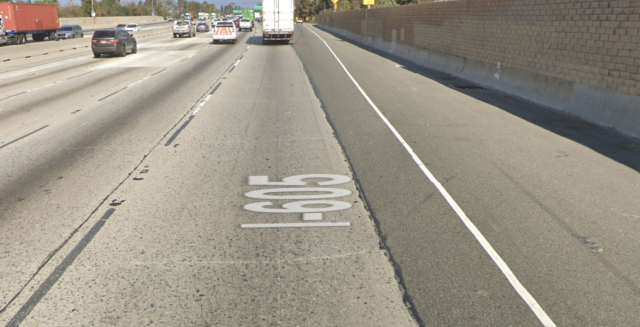 1 Injured in Long Beach Crash on I-605 near East Spring Street