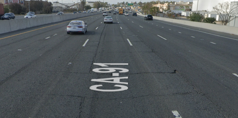 1 Injured in Riverside Crash on 91 Freeway near Tyler Street