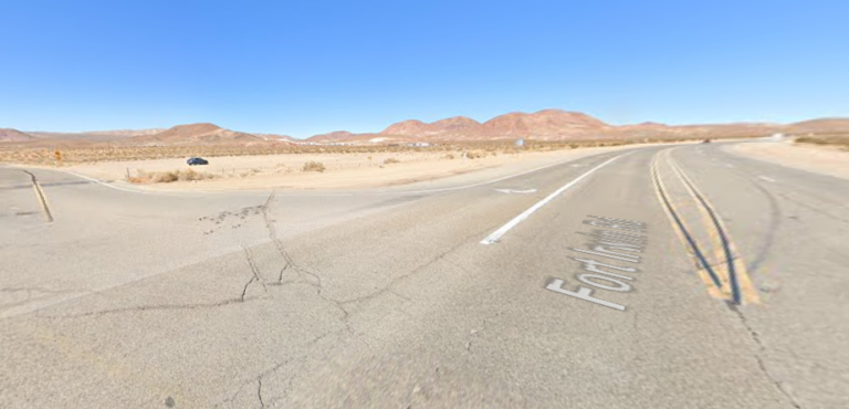 Major Injury Two-Vehicle Accident at Fort Irwin and Irwin Roads in Barstow