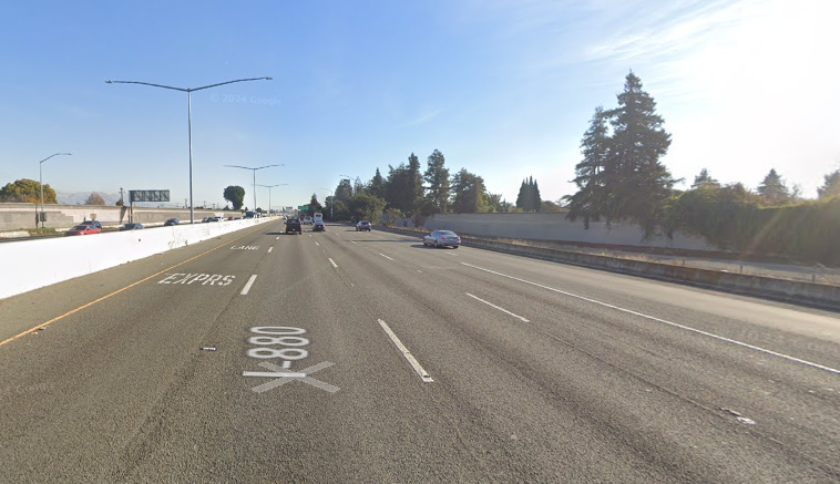 1 Person Injured in Fremont Car Crash on 880 Freeway