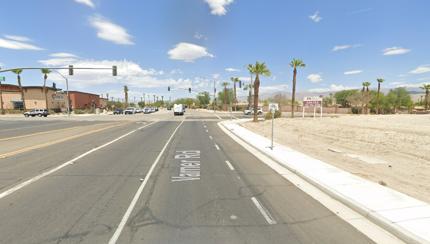 1 Injured in Desert Palms Crash at Varner Road and Newcastle Drive