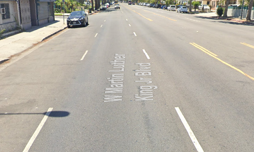 1 Injured in Los Angeles Crash on E Martin Luther King Jr Boulevard ...