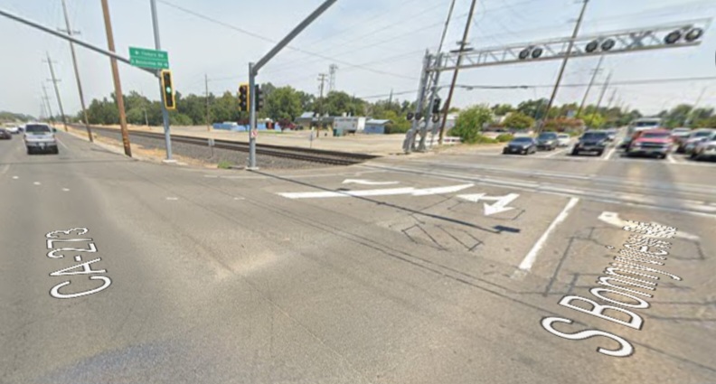 Man Killed in Redding Train Crash near Highway 273 and S. Bonnyview Road