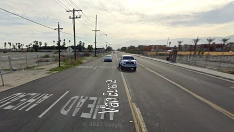 1 Killed in Indio Pedestrian Crash on Van Buren Street near Dr. Carreon ...
