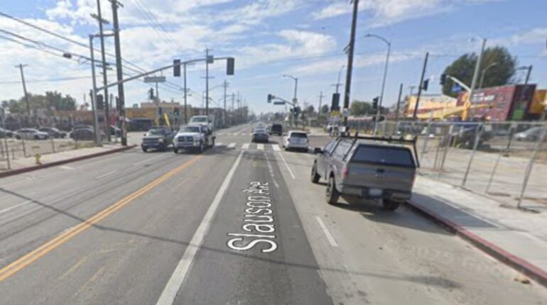 1 Killed, 1 Hurt in South LA Crash on W. Slauson Avenue